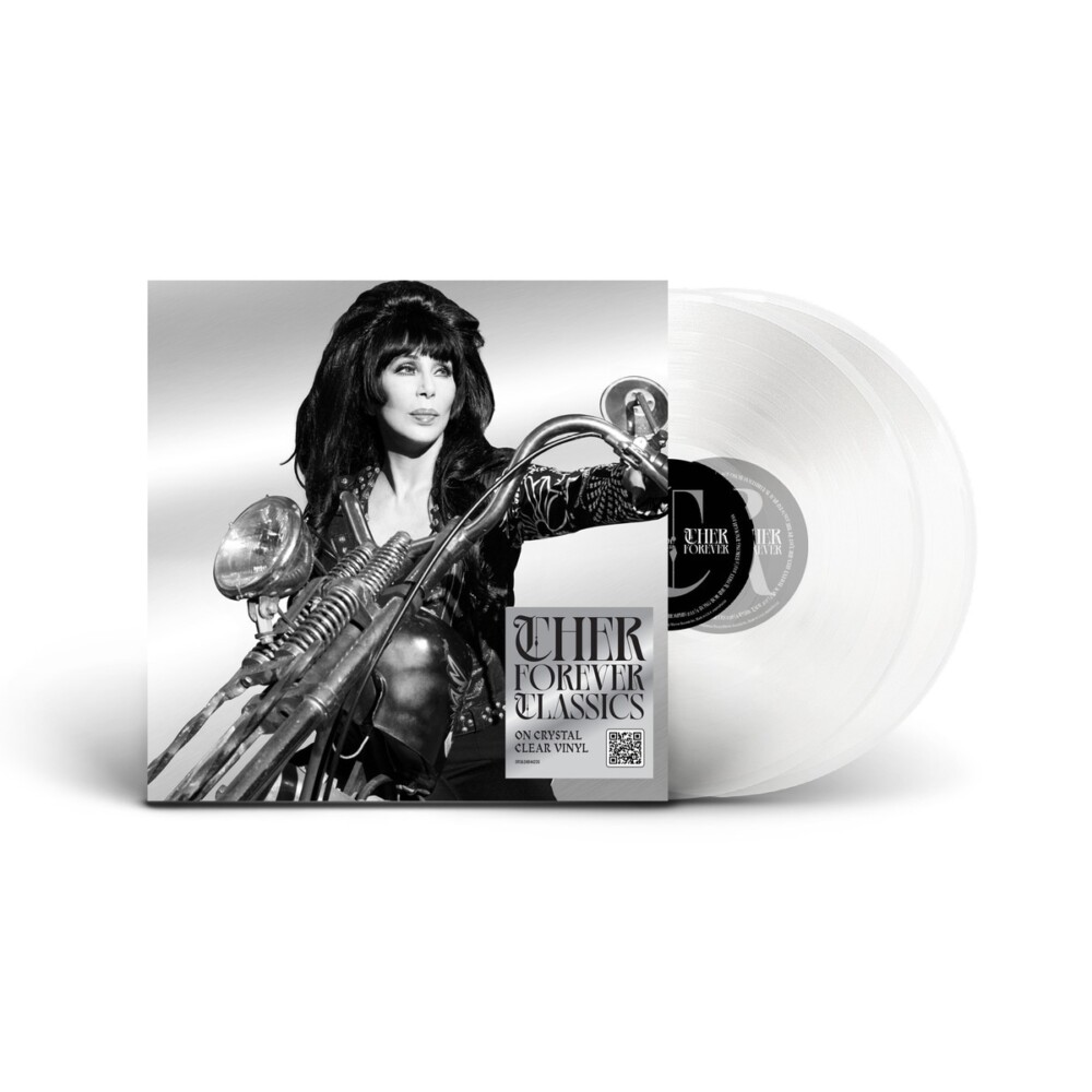 Cher - FOREVER LP Vinyl Record, Clear Color and SILVER Cover, Just as ...